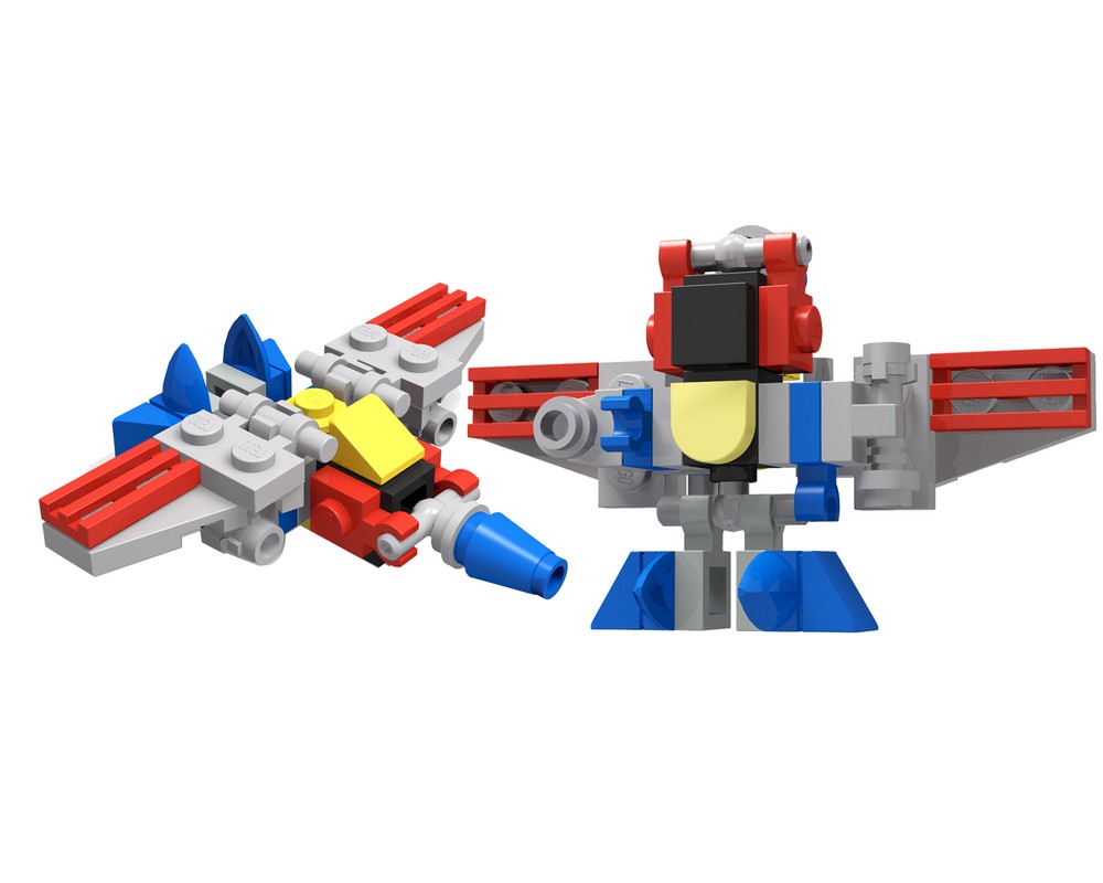 LEGO MOC Transformer Mini G1 Starscream by FreshBricks | Rebrickable ...
