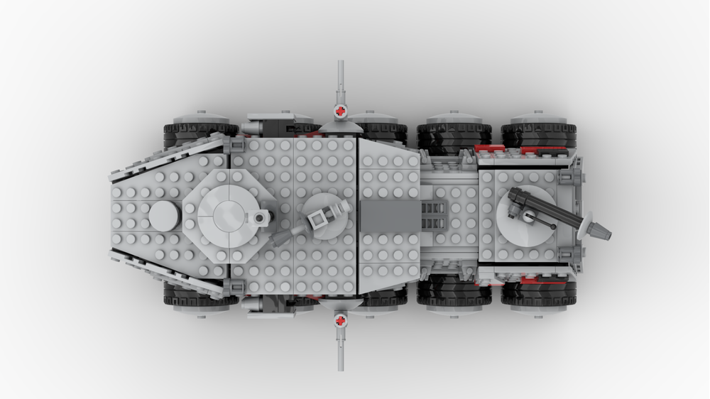 LEGO MOC (V2.2) Midi-scale HAVw A6 Juggernaut (Clone Turbo Tank) by ...