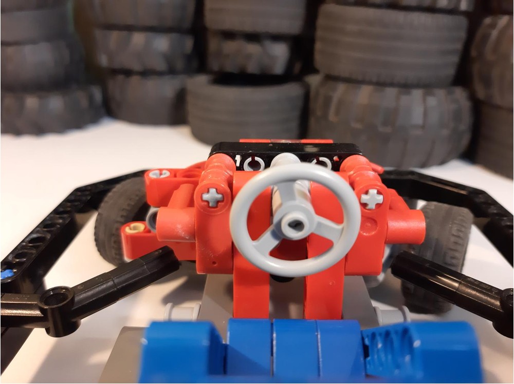 LEGO MOC go-kart by _Evgeny_ | Rebrickable - Build with LEGO