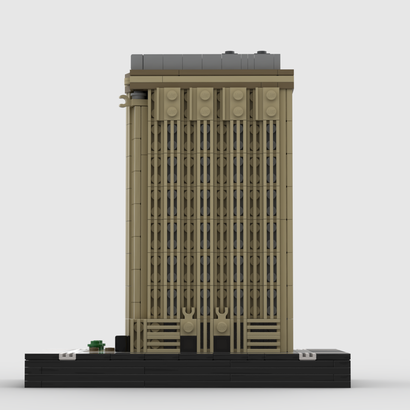 LEGO MOC Flatiron Building at 1/650th Scale by FunnyTacoBunny ...