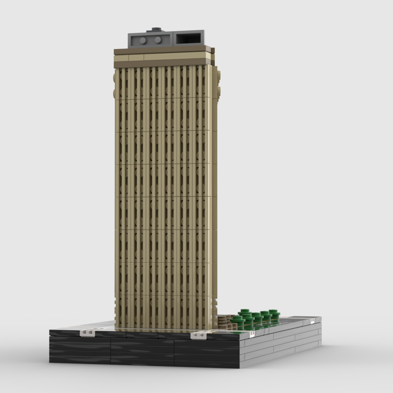 LEGO MOC Flatiron Building at 1/650th Scale by FunnyTacoBunny ...