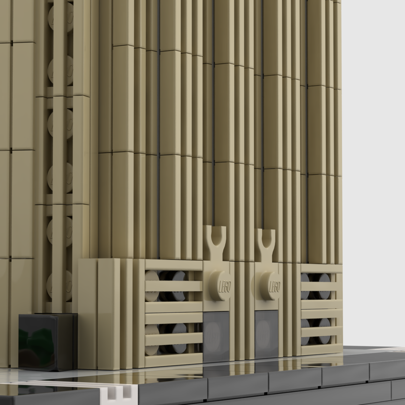 LEGO MOC Flatiron Building at 1/650th Scale by FunnyTacoBunny ...