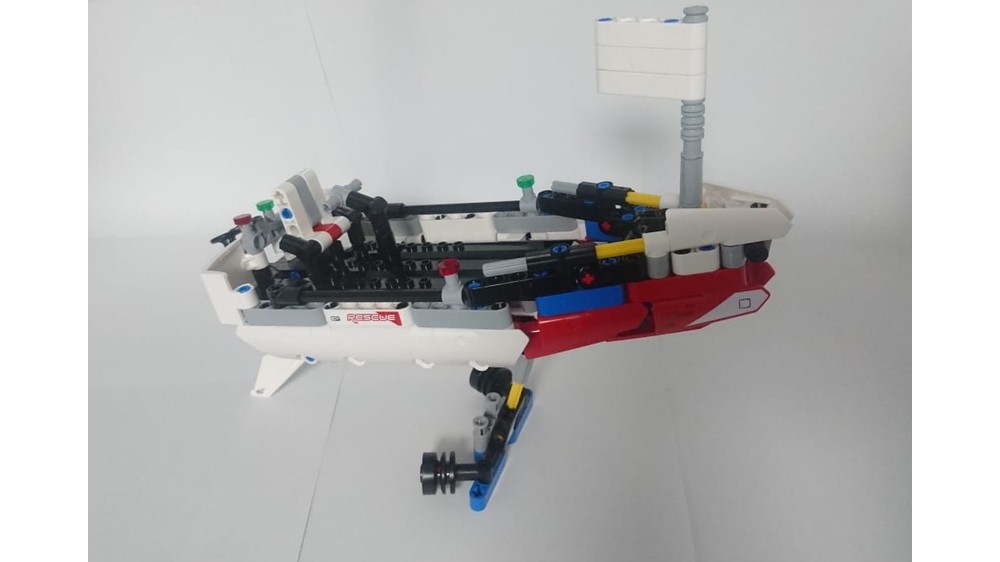 LEGO MOC Rescue Boat (Technic 42092) by Zukasa | Rebrickable - Build ...