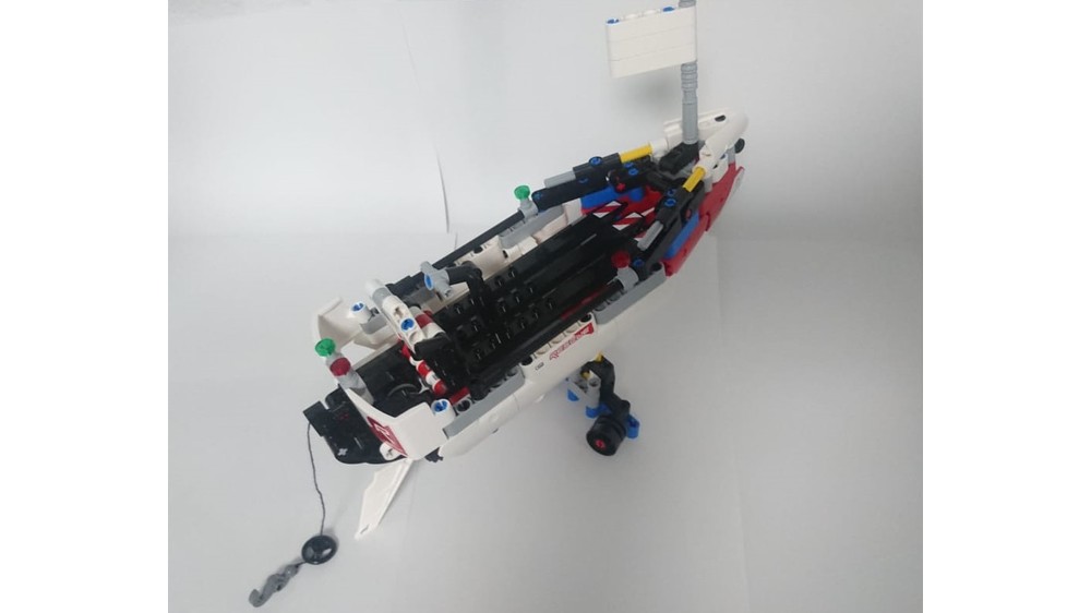 LEGO MOC Rescue Boat (Technic 42092) by Zukasa | Rebrickable - Build ...
