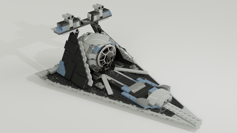 LEGO MOC Tie Destroyer by Seabass42 | Rebrickable - Build with LEGO