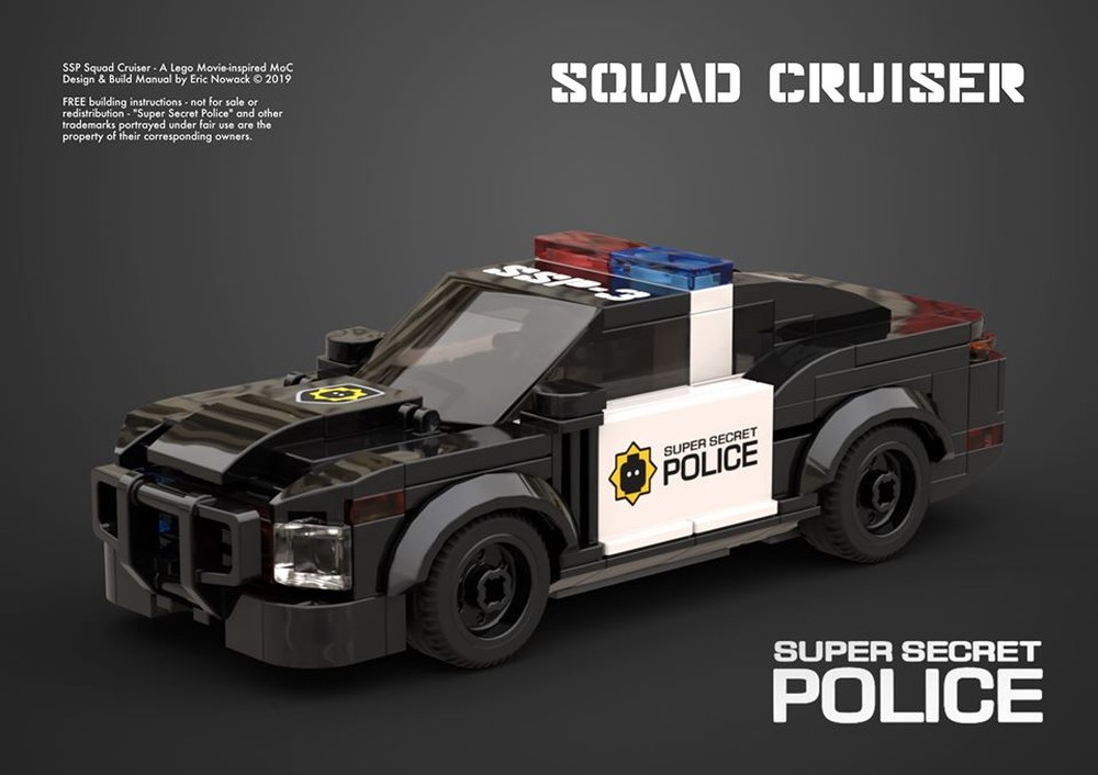 LEGO MOC Super Secret Police Squad Cruiser by EricNowack | Rebrickable ...