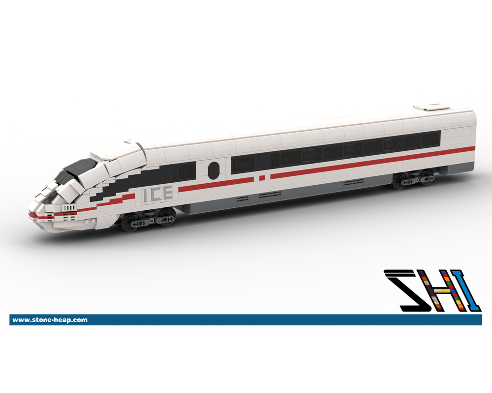 LEGO MOC ICE 3 Endwagen V2 by Germanrailwaybuilder | Rebrickable ...