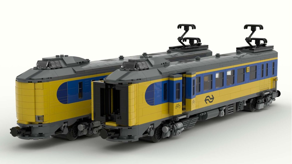 LEGO MOC NS Koploper train by rcrvankempen | Rebrickable - Build with LEGO
