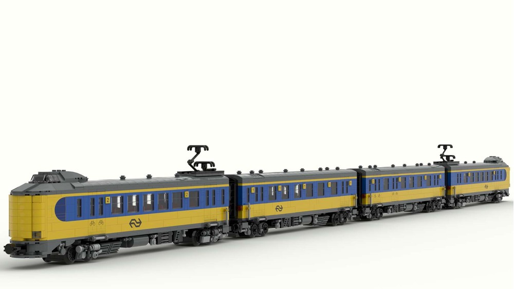 LEGO MOC NS Koploper train by rcrvankempen | Rebrickable - Build with LEGO