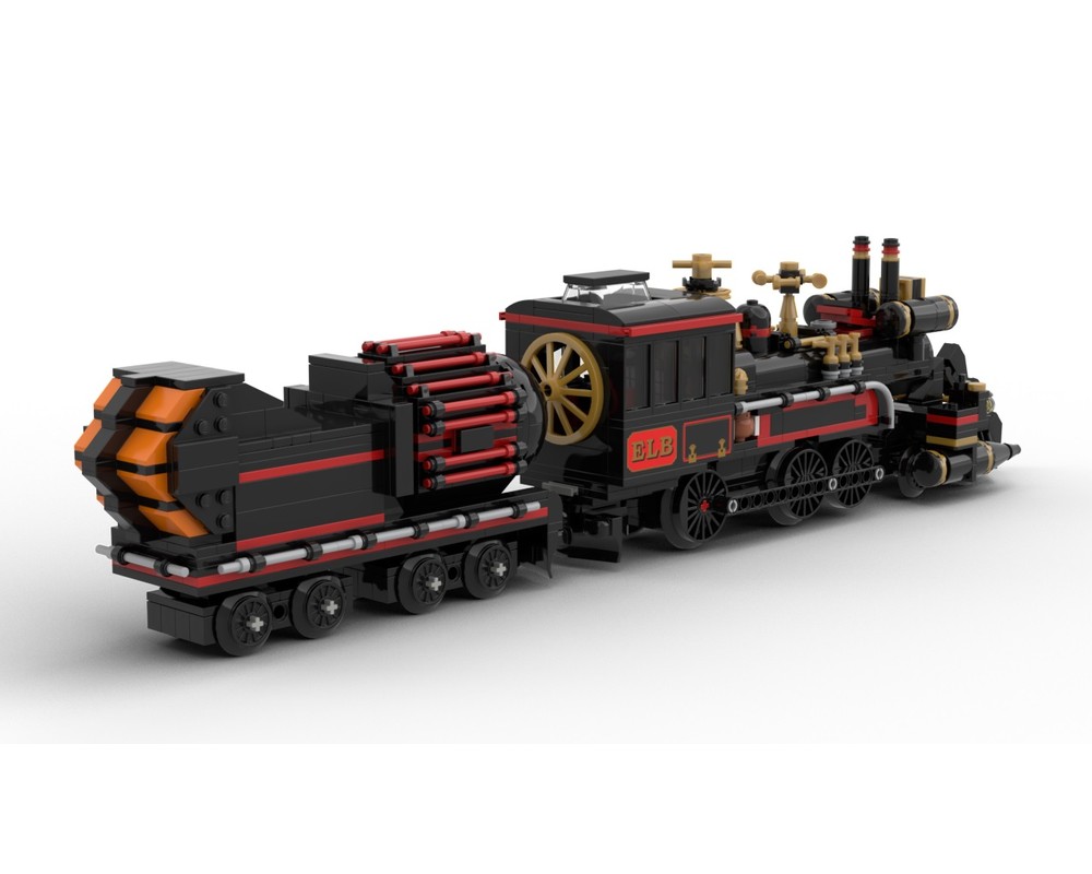 LEGO MOC Back to the Future 'Jules Verne' Time Train by OneBrickPony ...