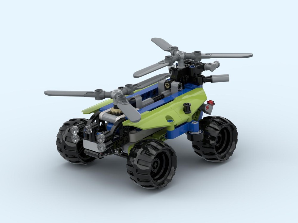 Lego Moc Hybrid Offroader By Aegir Rebrickable Build With Lego