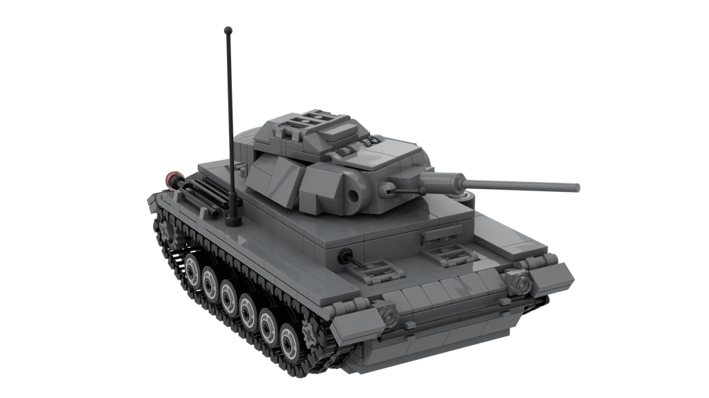 LEGO MOC Panzerkampfwagen III J1 by PandaIsKawaii | Rebrickable - Build ...