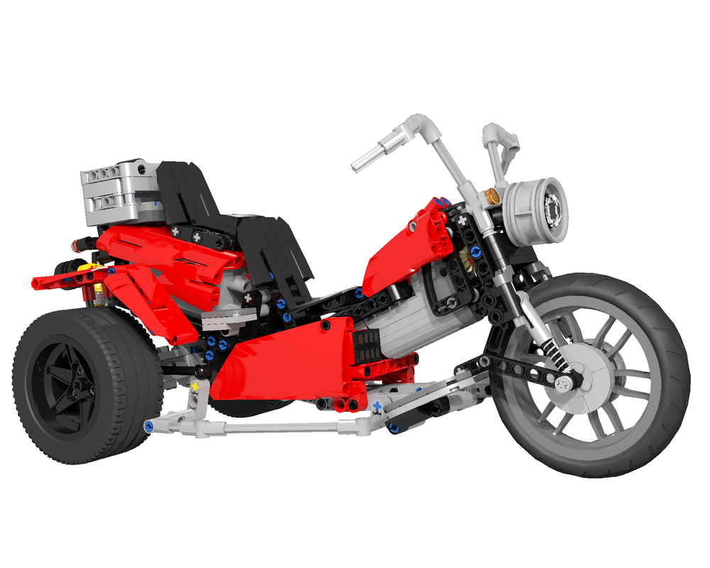 LEGO MOC-41662 Trike (Technic 2019) | Rebrickable - Build with LEGO