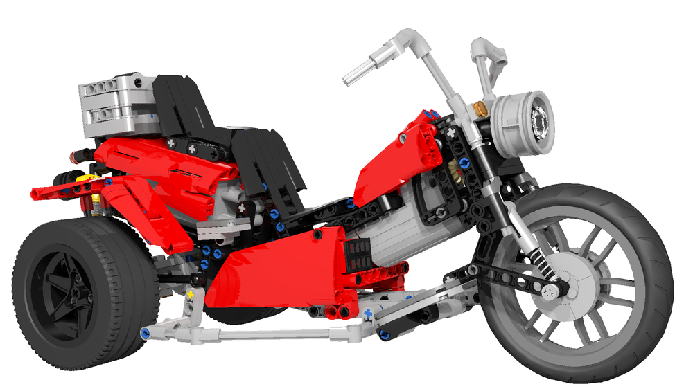 LEGO MOC Trike by Hedgie | Rebrickable - Build with LEGO