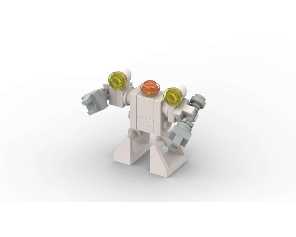 LEGO MOC Tiny robot 01 by MyKidisanAlien | Rebrickable - Build with LEGO