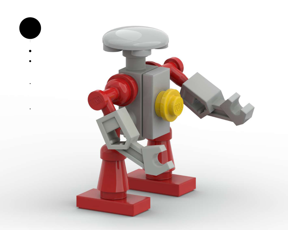 LEGO MOC Tiny Robot 002 by MyKidisanAlien | Rebrickable - Build with LEGO