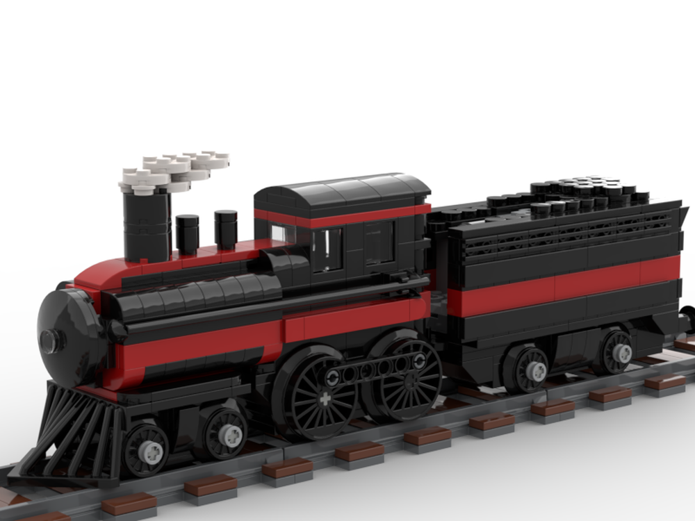 LEGO MOC Steam Locomotive RC by Serenity | Rebrickable - Build with LEGO