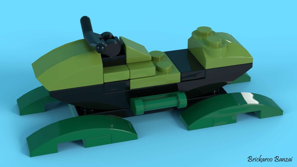 LEGO MOC-41700 Cobra Zartans Swamp Skier - GI Joe by Brickaroo Banzai ...