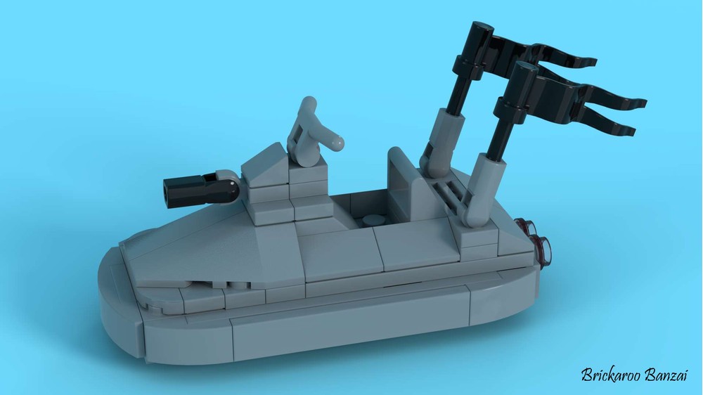 LEGO MOC Flas(h) Gordon Hawkman Rocket Cycle by Brickaroo Banzai ...