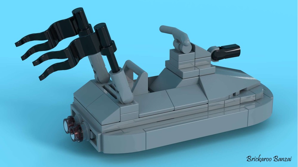 LEGO MOC Flas(h) Gordon Hawkman Rocket Cycle by Brickaroo Banzai ...