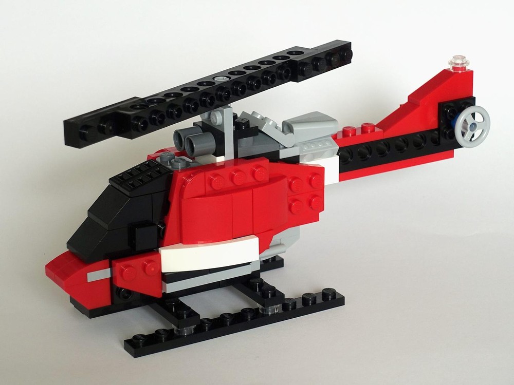 LEGO MOC 31100: Helicopter by Tomik | Rebrickable - Build with LEGO