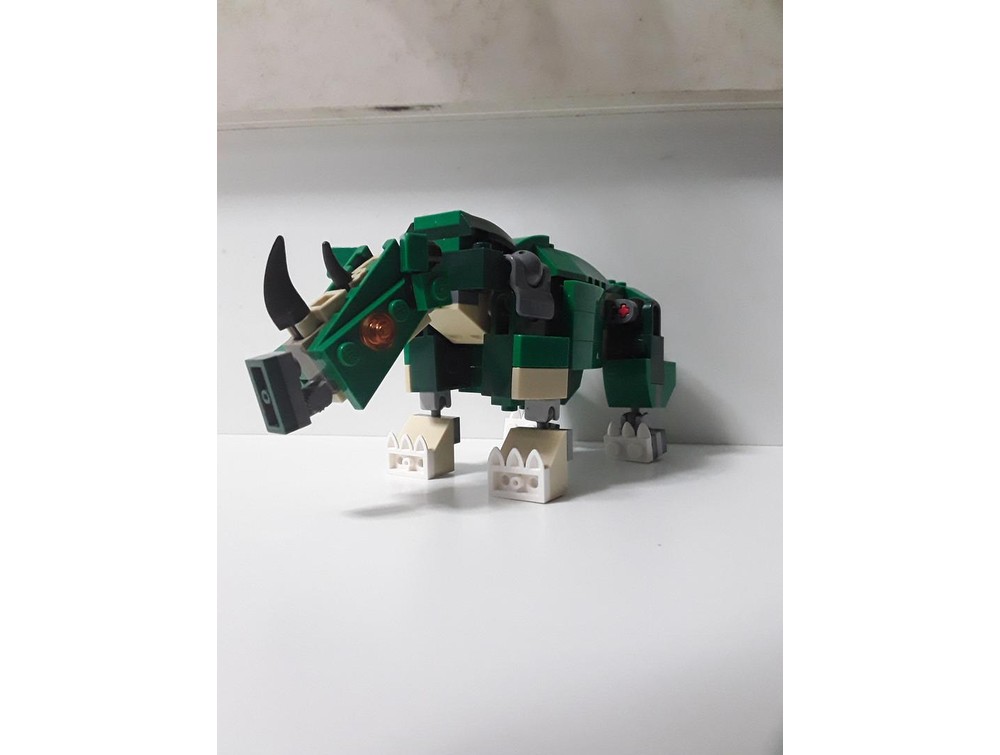 LEGO MOC 31058 - Rhino by LegoOri | Rebrickable - Build with LEGO