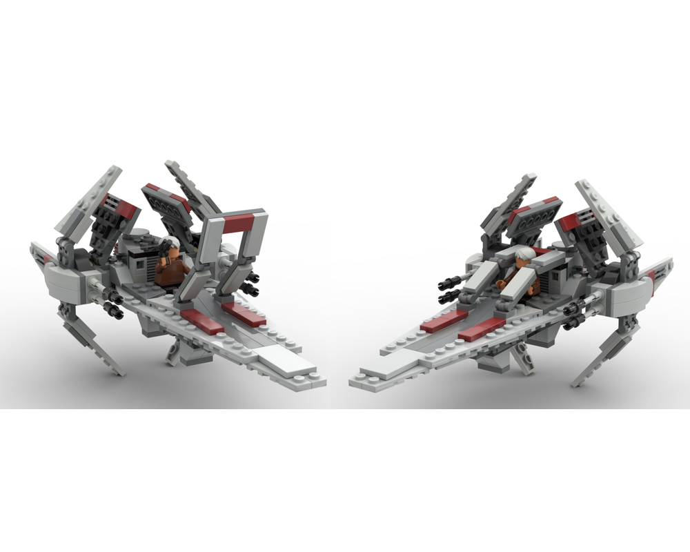 LEGO MOC MOC-75105 V-Wing by Darth Decker | Rebrickable - Build with LEGO