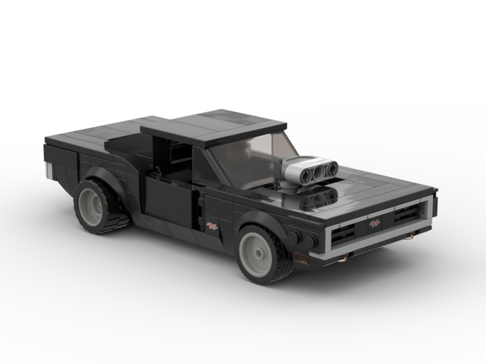 LEGO MOC Dom's Dodge Charger by TheBoostedBrick | Rebrickable - Build ...