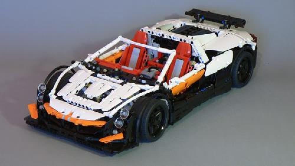 LEGO MOC Simple Supercar by Lipko | Rebrickable - Build with LEGO