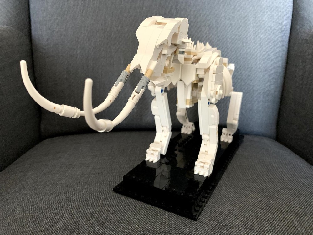 LEGO MOC Mammoth fossil by tobias79 | Rebrickable - Build with LEGO