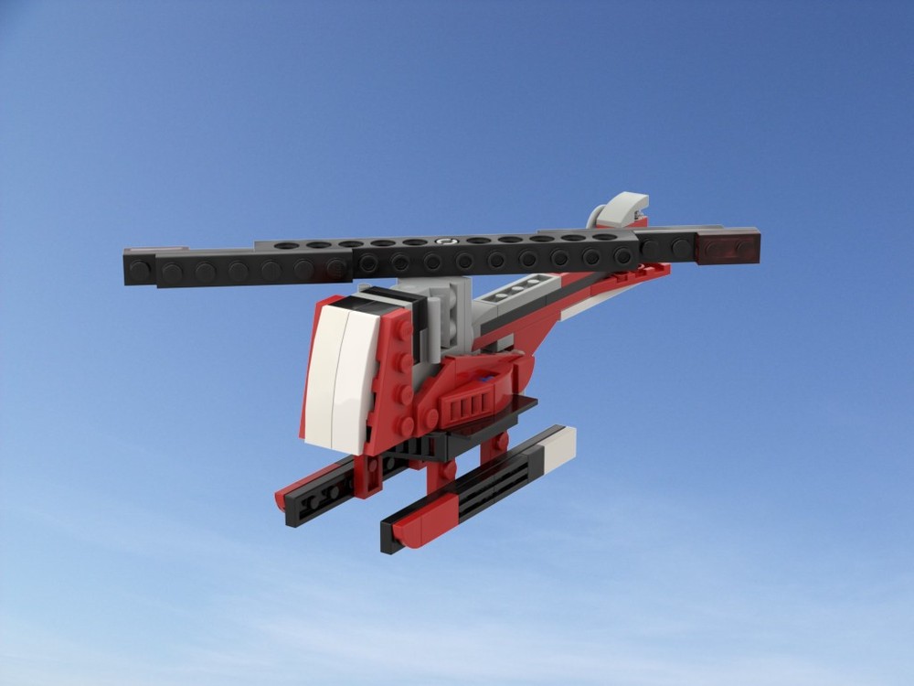 LEGO MOC 31100 - Rescue Copter by LegoOri | Rebrickable - Build with LEGO