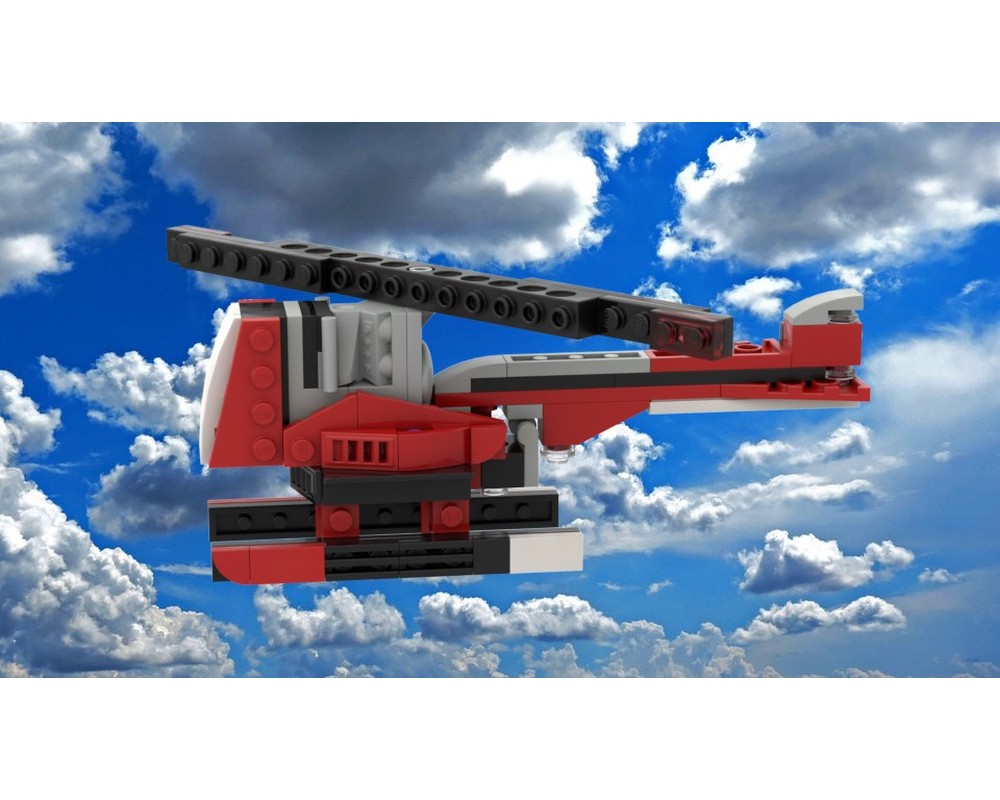LEGO MOC 31100 - Rescue Copter by LegoOri | Rebrickable - Build with LEGO
