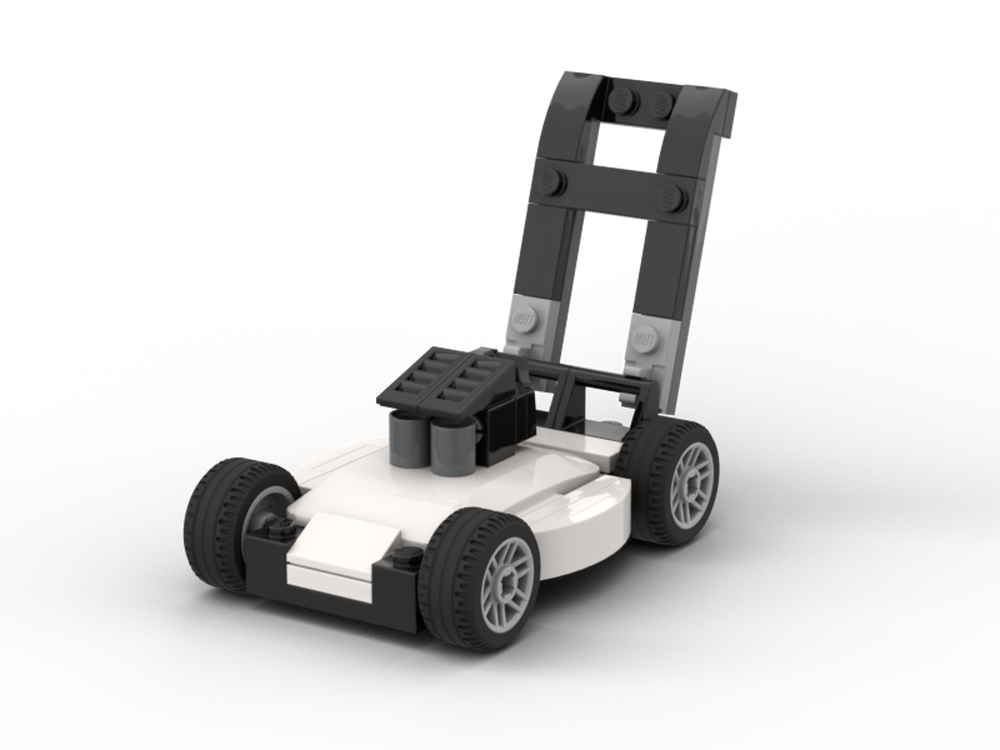 Lego Moc 60128 Lawnmower By Leo1 Rebrickable Build With Lego
