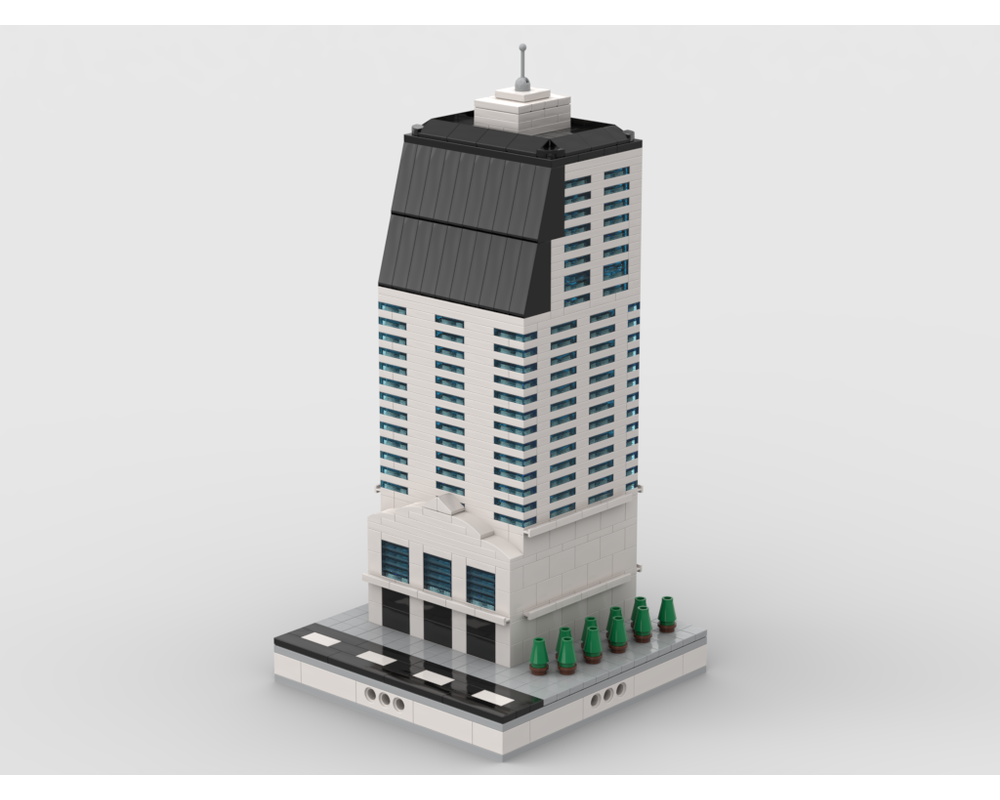 LEGO MOC Skyscraper building #8 | for modular city by gabizon ...