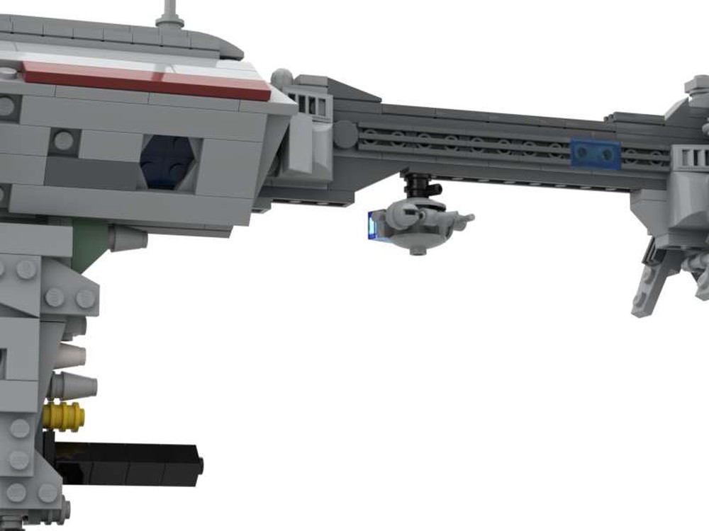LEGO MOC Nebulon B Frigate- Mini by 6211 | Rebrickable - Build with LEGO