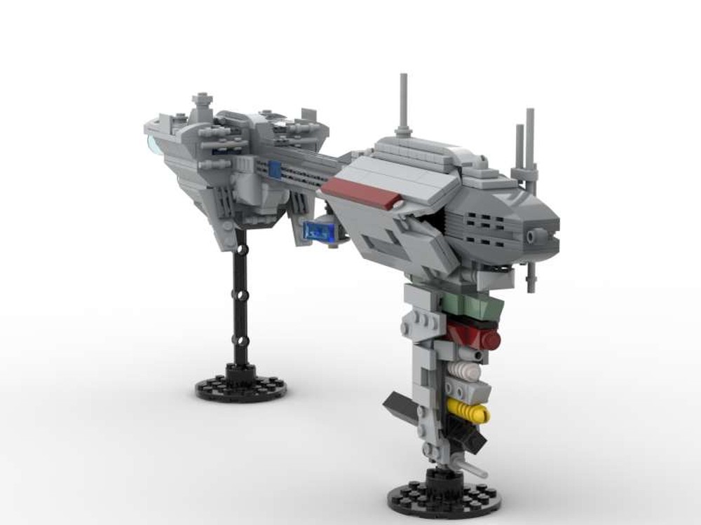 LEGO MOC Nebulon B Frigate- Mini by 6211 | Rebrickable - Build with LEGO