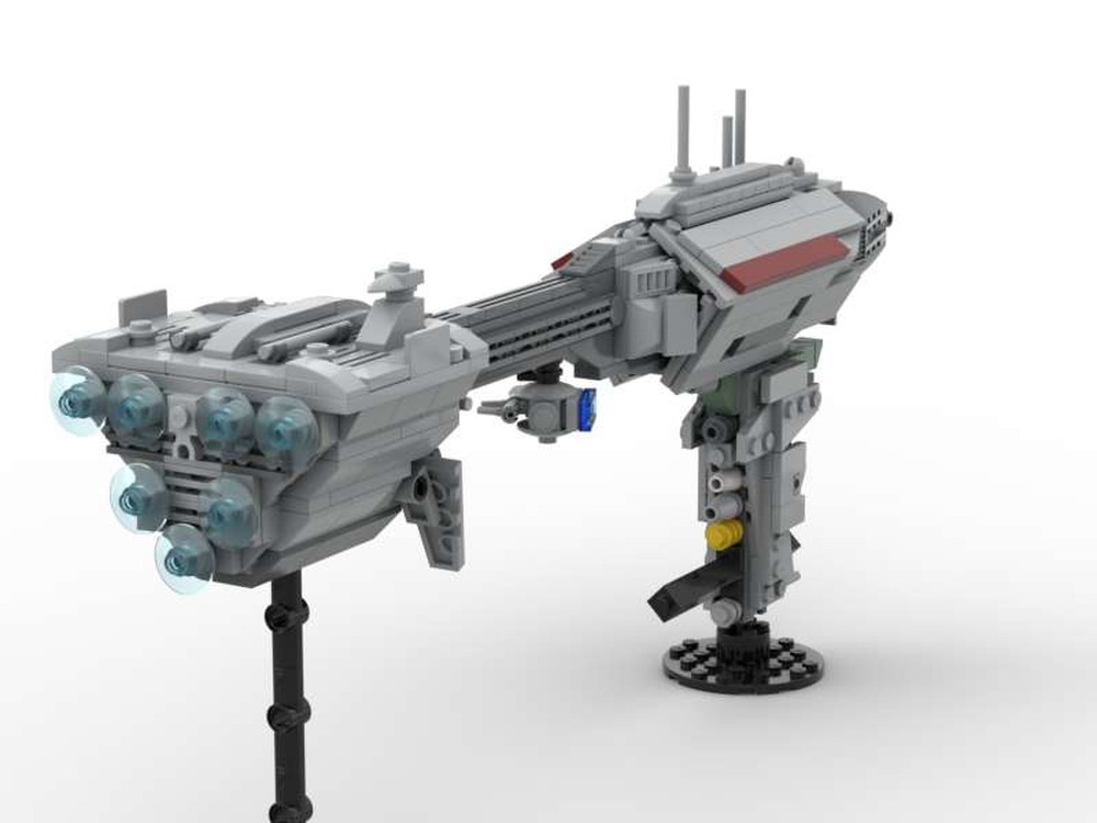 LEGO MOC Nebulon B Frigate- Mini by 6211 | Rebrickable - Build with LEGO