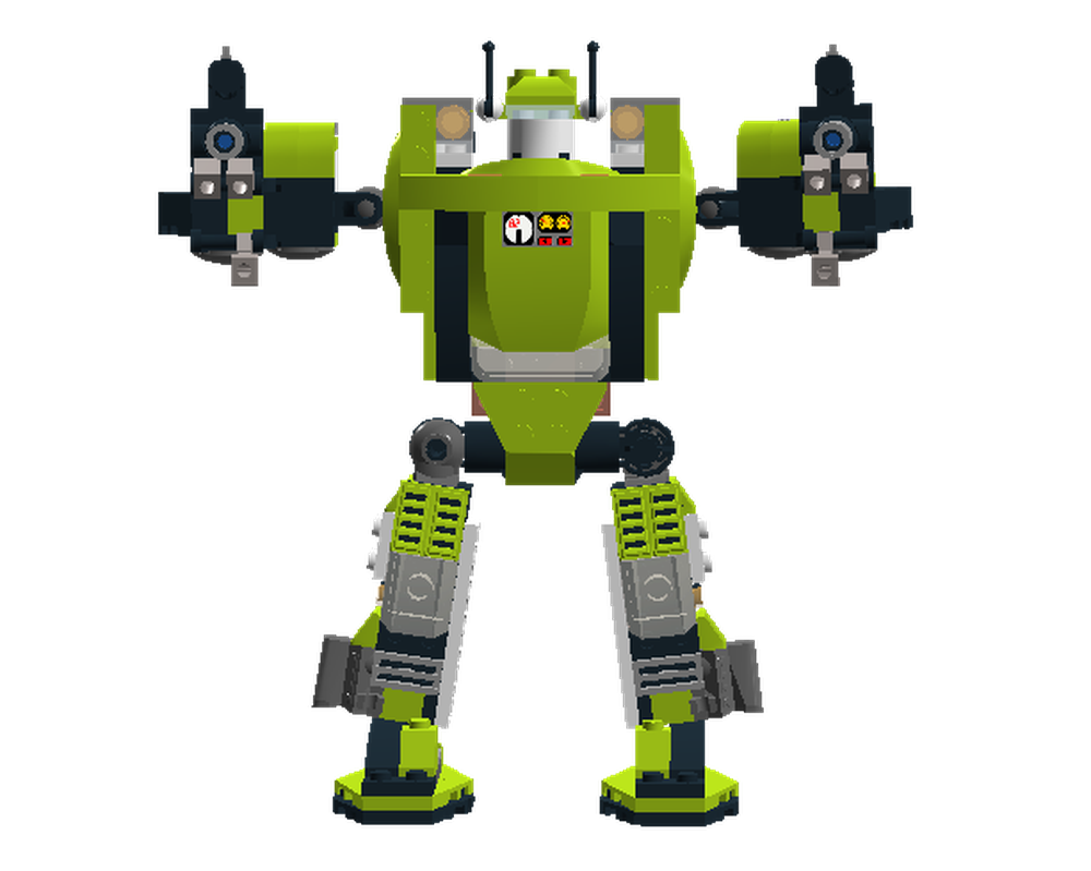 LEGO MOC Power Mech Modification by JohnPercival | Rebrickable - Build ...