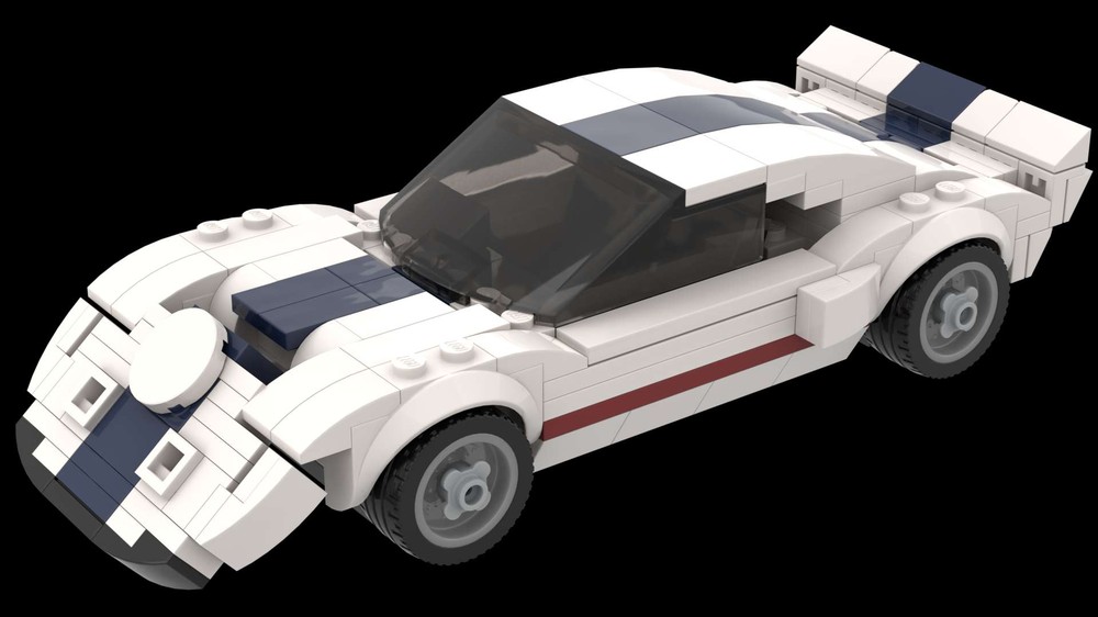 LEGO MOC Ford GT40 by Šotola´s Cars | Rebrickable - Build with LEGO