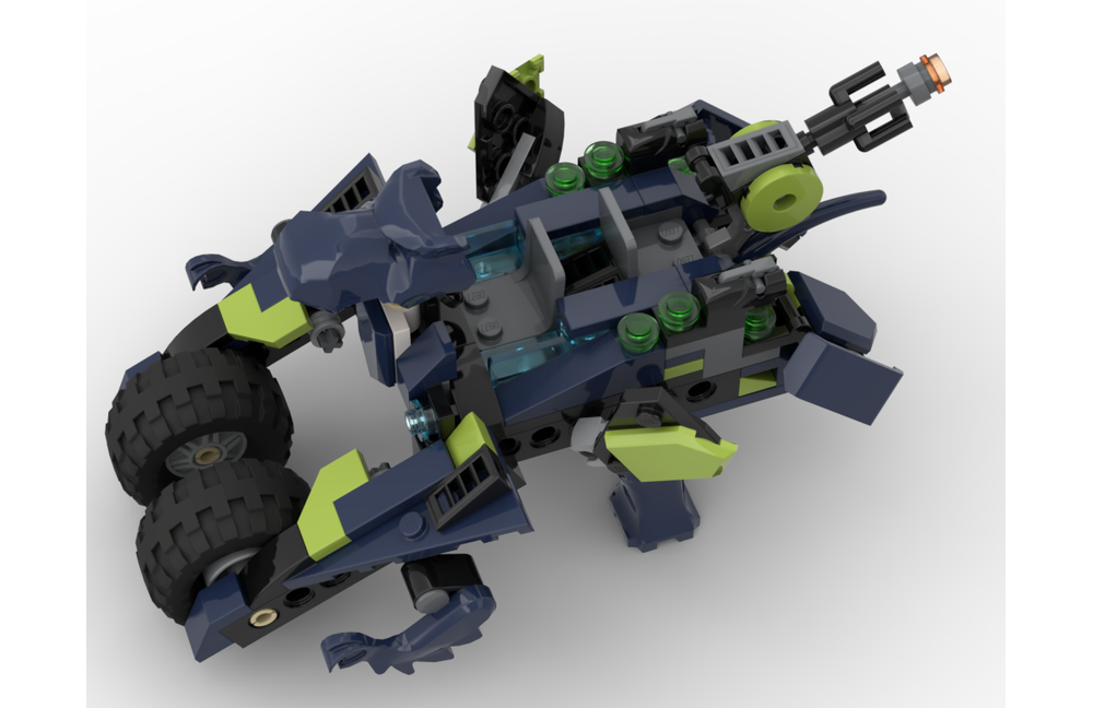 LEGO MOC 70826 Rex-treme Mechasaurus by crazy8ron | Rebrickable - Build ...