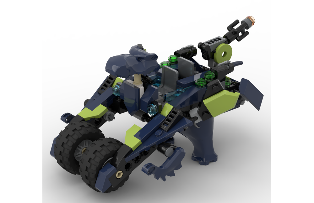 LEGO MOC 70826 Rex-treme Mechasaurus by crazy8ron | Rebrickable - Build ...