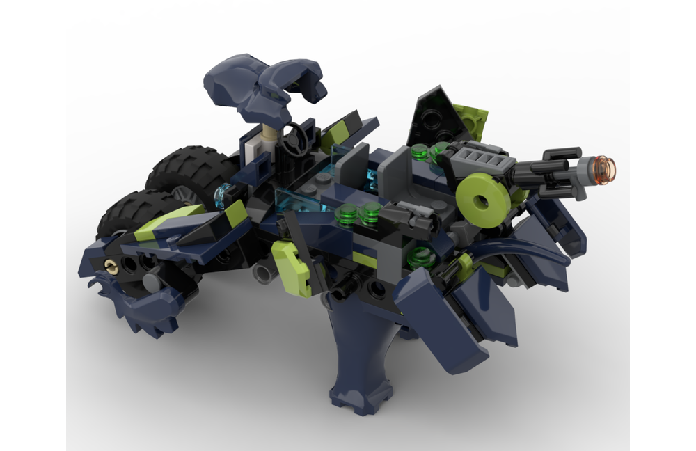 LEGO MOC 70826 Rex-treme Mechasaurus by crazy8ron | Rebrickable - Build ...