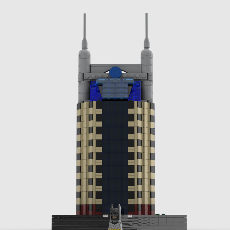 LEGO MOC AT&T Building at 1/650th Scale VER 2 by FunnyTacoBunny ...