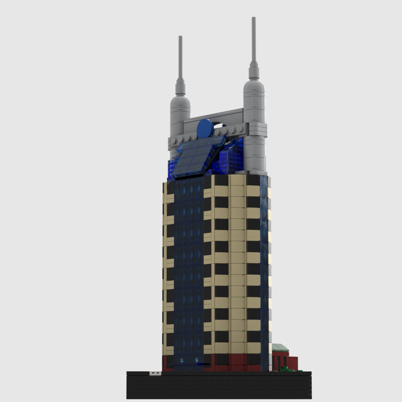 LEGO MOC AT&T Building at 1/650th Scale VER 2 by FunnyTacoBunny ...