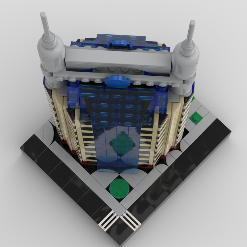 LEGO MOC AT&T Building at 1/650th Scale VER 2 by FunnyTacoBunny ...