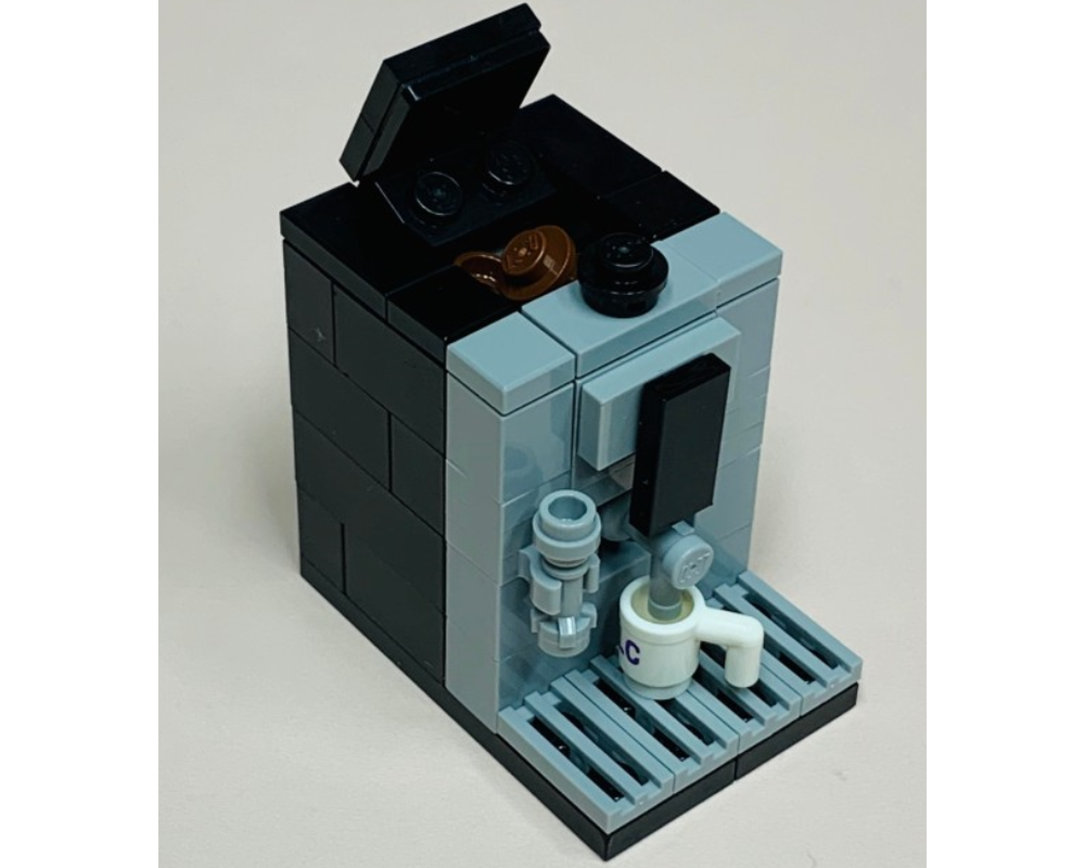 LEGO MOC DeLonghi Coffee Machine by AllThatBricks | Rebrickable - Build ...