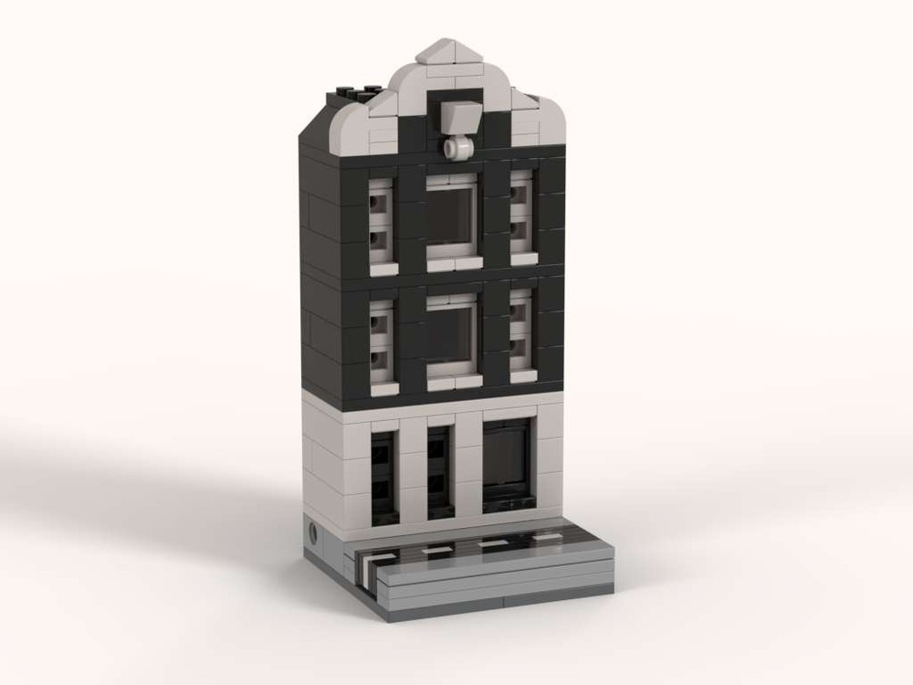 LEGO MOC Mini modular - Black by Tavernellos | Rebrickable - Build with ...