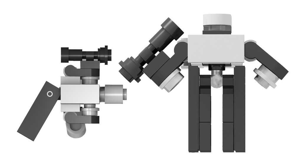 LEGO MOC-41877 Transformer Mini G1 Megatron by FreshBricks ...