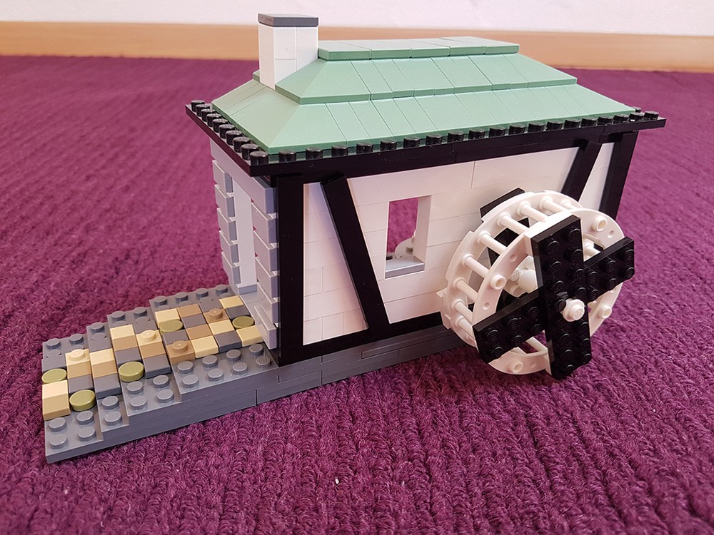 LEGO MOC Water mill by DrPhil | Rebrickable - Build with LEGO