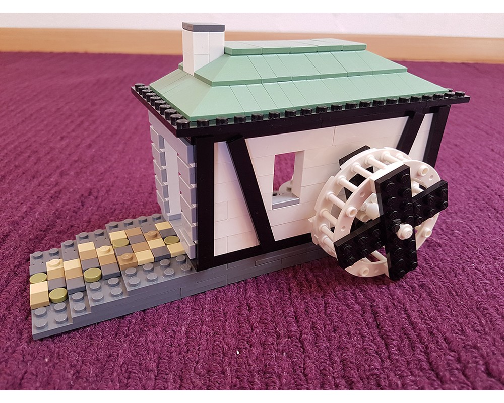 LEGO MOC Water mill by DrPhil | Rebrickable - Build with LEGO